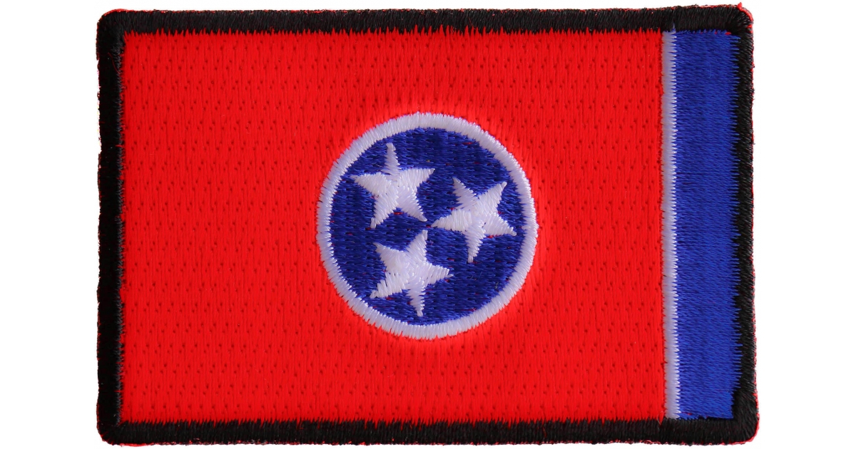 Tennessee State Flag Patch by Ivamis Patches