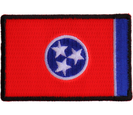 Tennessee State Flag Patch by Ivamis Patches