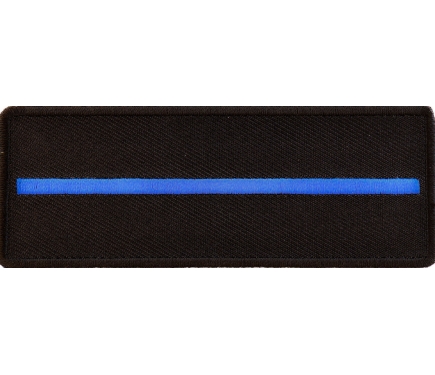 Thin Blue Line Patch For Law Enforcement | Embroidered Patches by ...