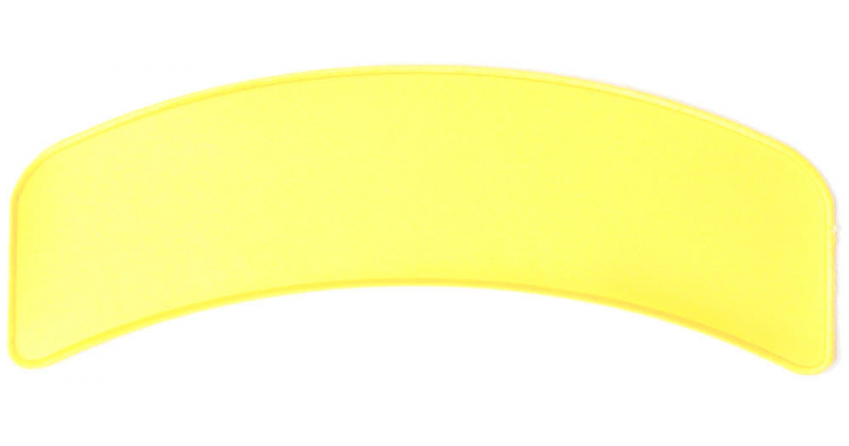Yellow 11 Inch Arched Blank Patch Rocker, Large Rocker Patches by ...