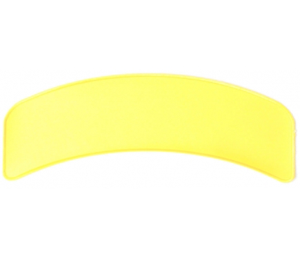 Yellow 11 Inch Arched Blank Patch Rocker, Large Rocker Patches by ...