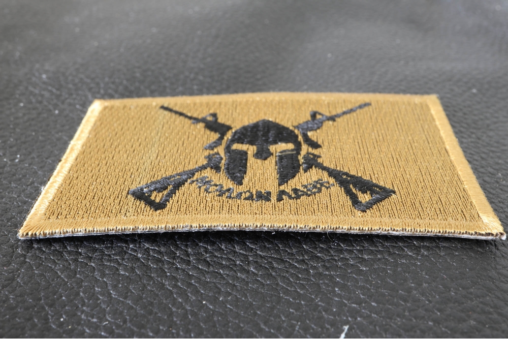 Come and Take It Molon Labe Crossed Rifles Patch by Ivamis Patches