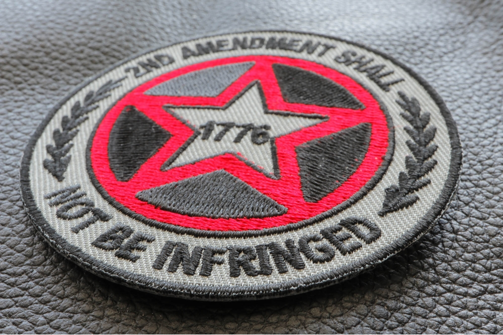 2nd Amendment Iron on Patch - 2nd Amendment Patches by Ivamis Patches
