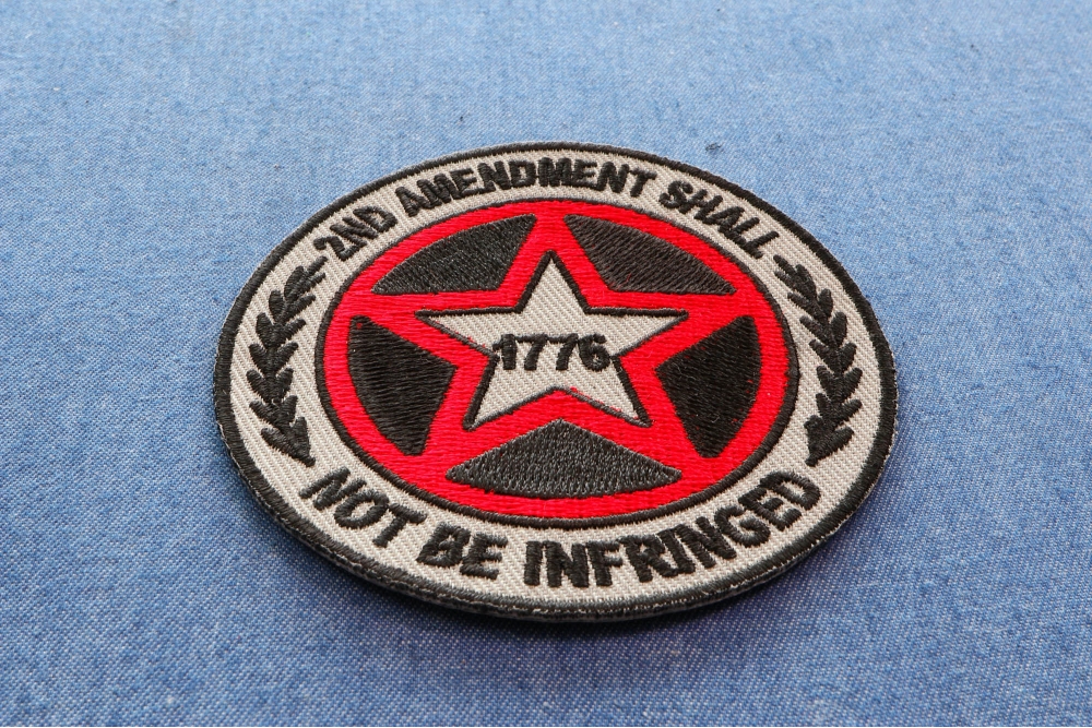 2nd Amendment Iron on Patch - 2nd Amendment Patches by Ivamis Patches