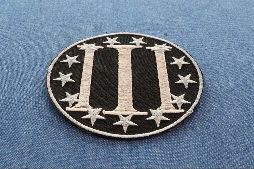 Three Percenter Patch | Embroidered Patches by Ivamis Patches