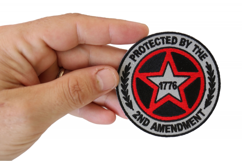 Protected by The 2nd Amendment 1776 Patch - 2nd Amendment Patches by Ivamis Patches