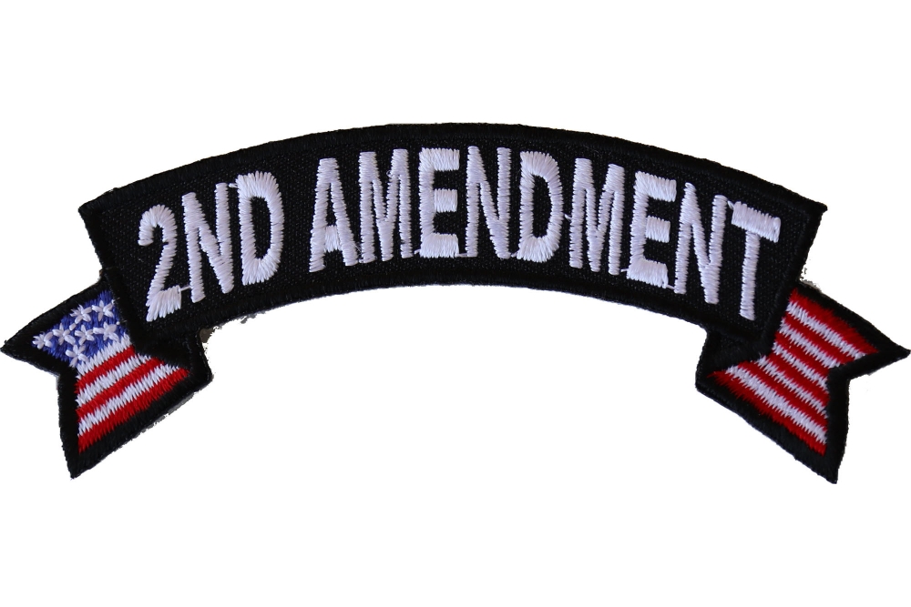 2nd Amendment Rocker Patch by Ivamis Patches