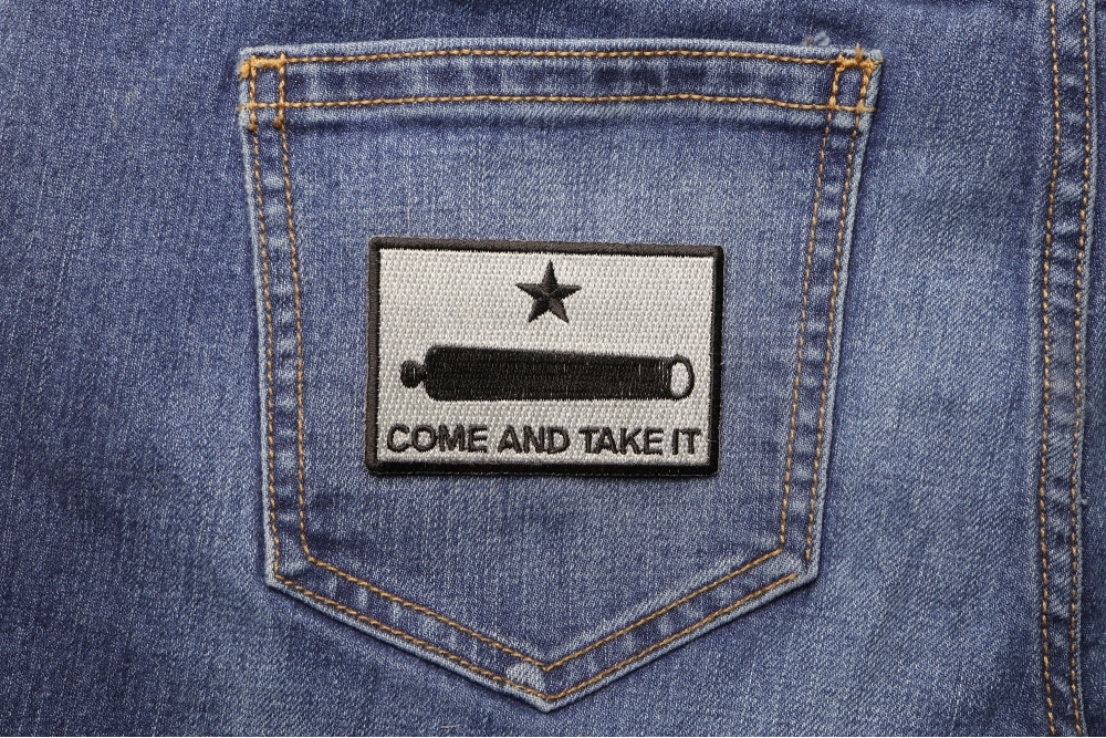 Come and Take It Cannon Star Patch by Ivamis Patches