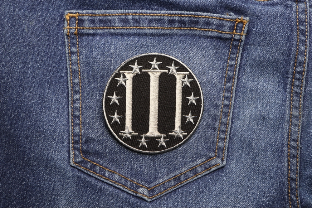Three Percenter Patch | Embroidered Patches by Ivamis Patches