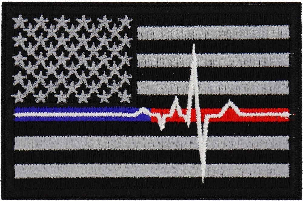 EMT American Flag Patch by Ivamis Patches