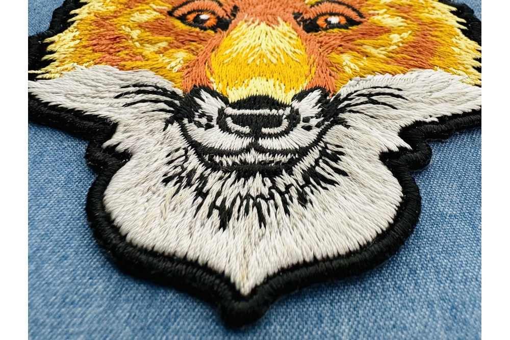 Fox Patch for Sewing or Ironing on to Jackets by Ivamis Patches