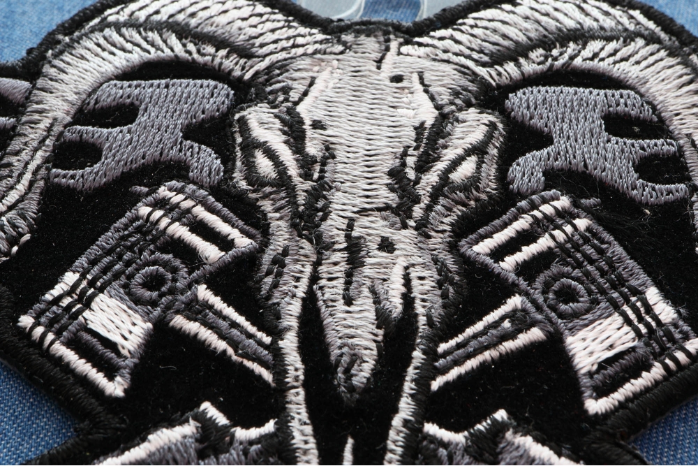 Ram with Pistons Iron on Patch by Ivamis Patches