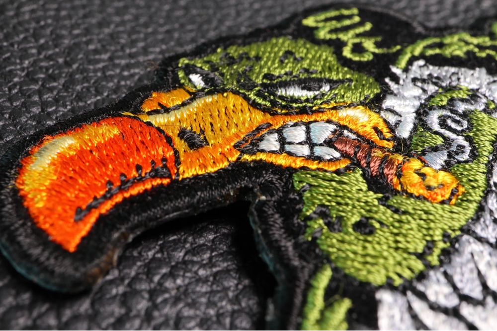 Vulture On Skull Patch by Ivamis Patches
