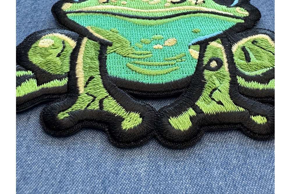 Cute Frog Patch by Ivamis Patches