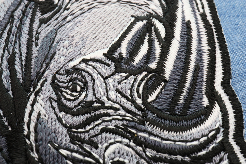 Gray Rhino Patch by Ivamis Patches