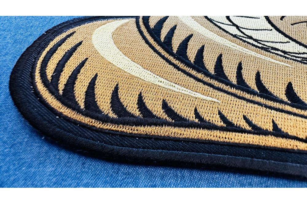 Cobra Snake Patch, Large Animal Patches for Jackets by Ivamis Patches