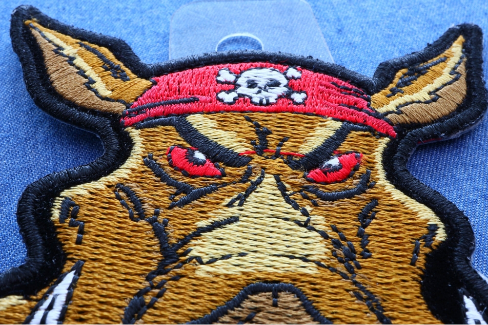 Wild Hog Patch, Biker Vest Patches, Sew or Iron on Patch by Ivamis Patches