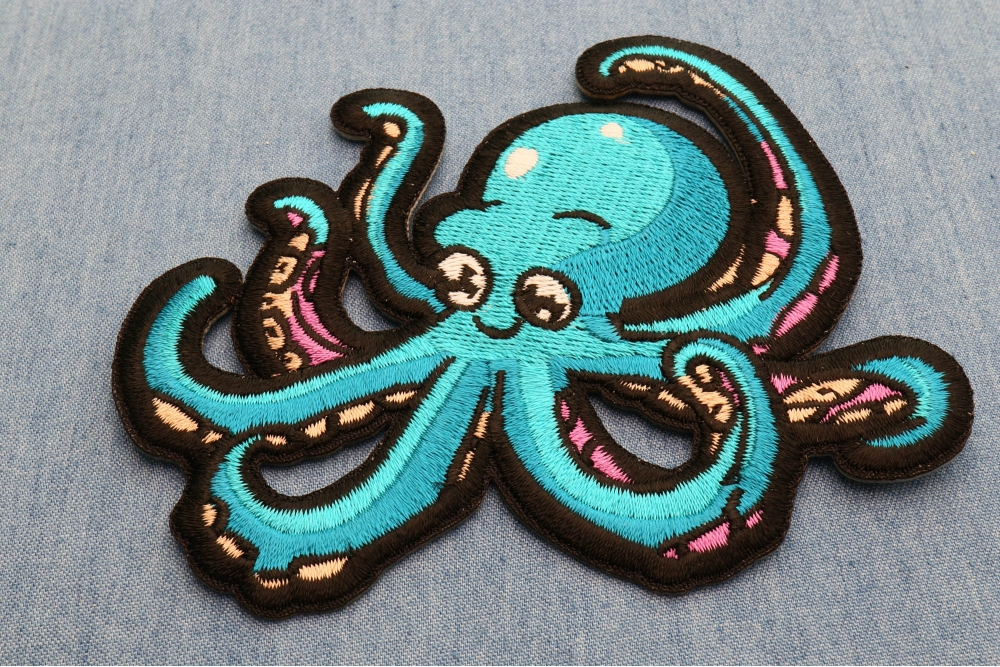 Baby Octopus Patch by Ivamis Patches