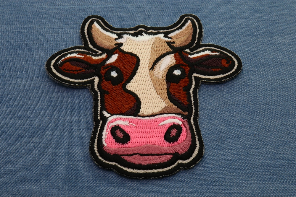 Cartoon Cow Patch by Ivamis Patches