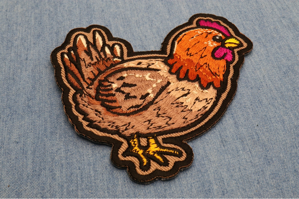Cute Chicken Patch by Ivamis Patches