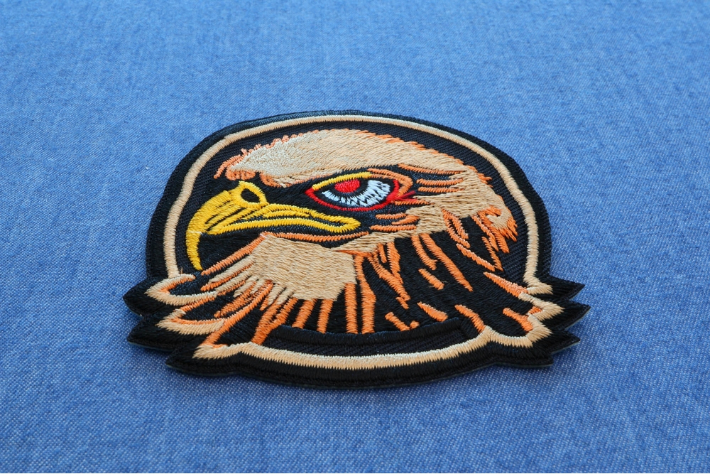 Hawk Iron on Patch by Ivamis Patches