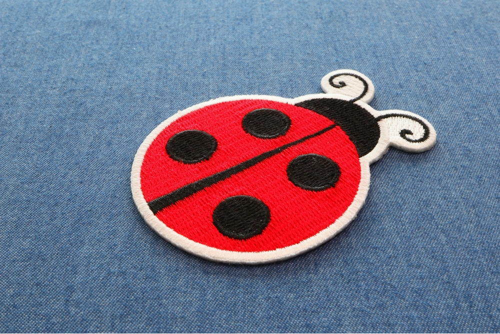 Lady Bug Iron On Patch by Ivamis Patches