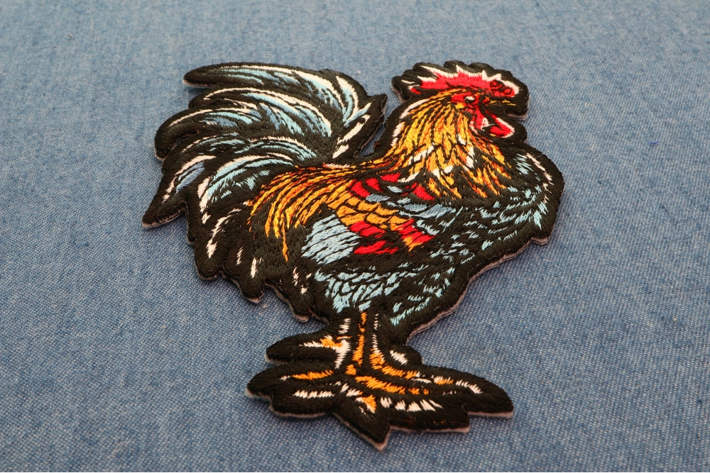 Rooster Cock Patch by Ivamis Patches