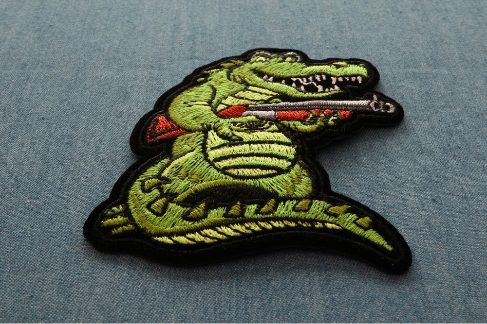 Shotgun Alligator Patch by Ivamis Patches