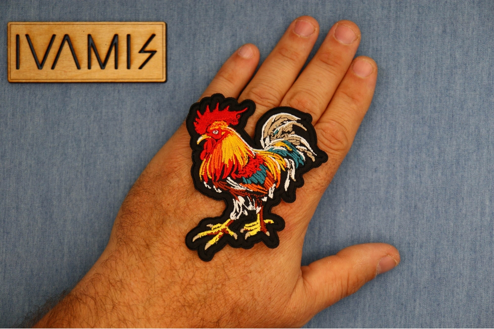 Cock Rooster Patch by Ivamis Patches