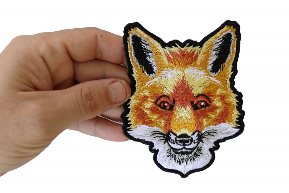 Fox Patch for Sewing or Ironing on to Jackets by Ivamis Patches