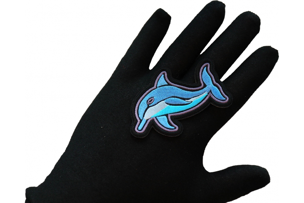 Dolphin Patch Embroidered by Ivamis Patches