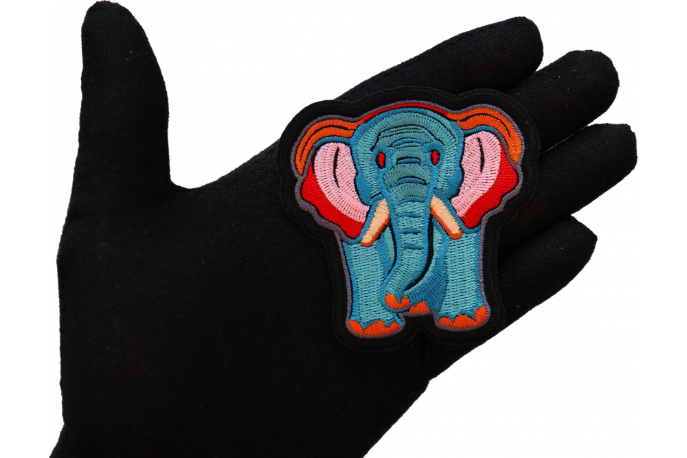 Holly Elephant Patch Embroidered by Ivamis Patches