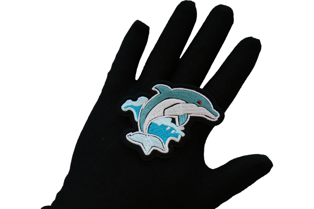 Ocean Dolphin Patch Embroidered by Ivamis Patches