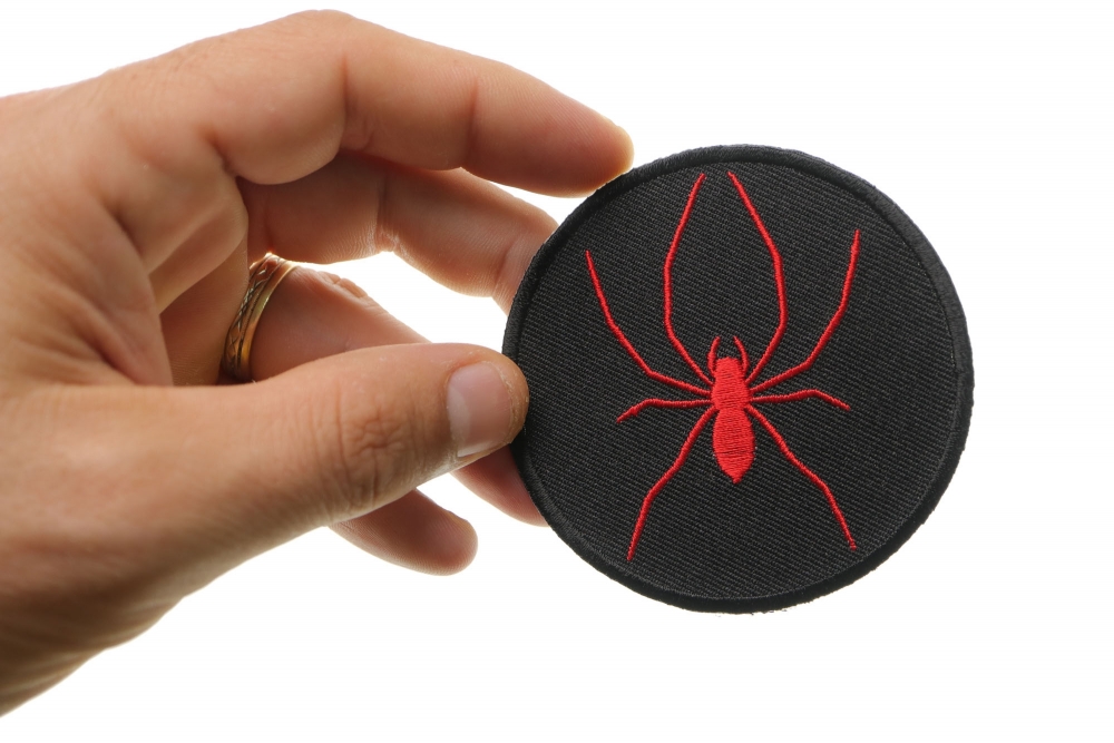 Iron On Spider Patch | Embroidered Patches by Ivamis Patches