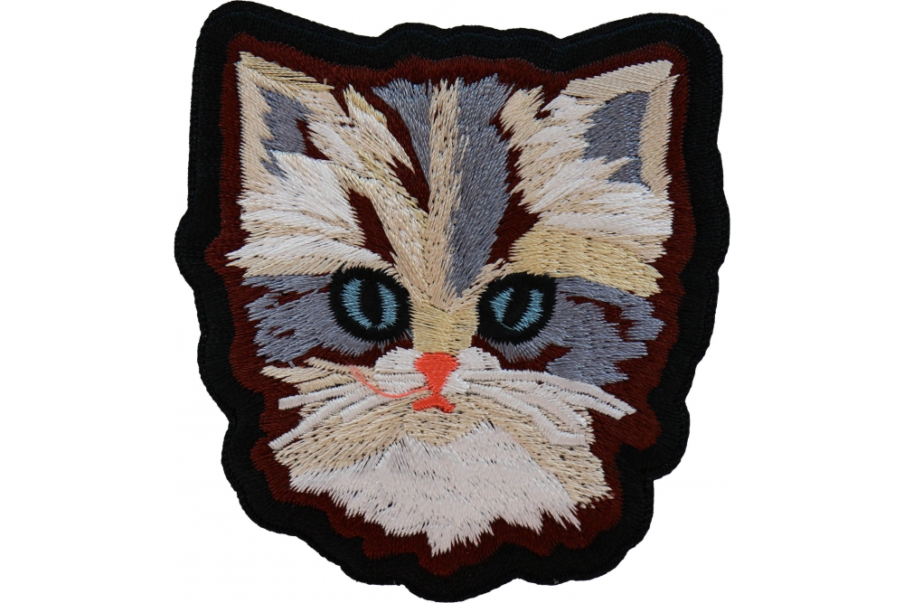 Adorable Cat Iron on Patch by Ivamis Patches