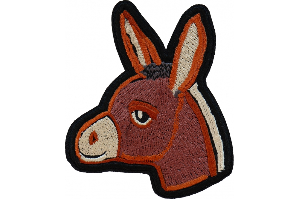 Baby Donkey Iron on Patch by Ivamis Patches