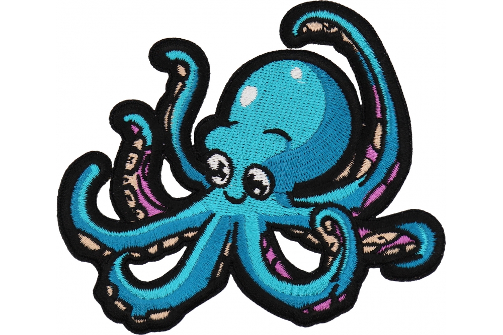 Baby Octopus Patch by Ivamis Patches