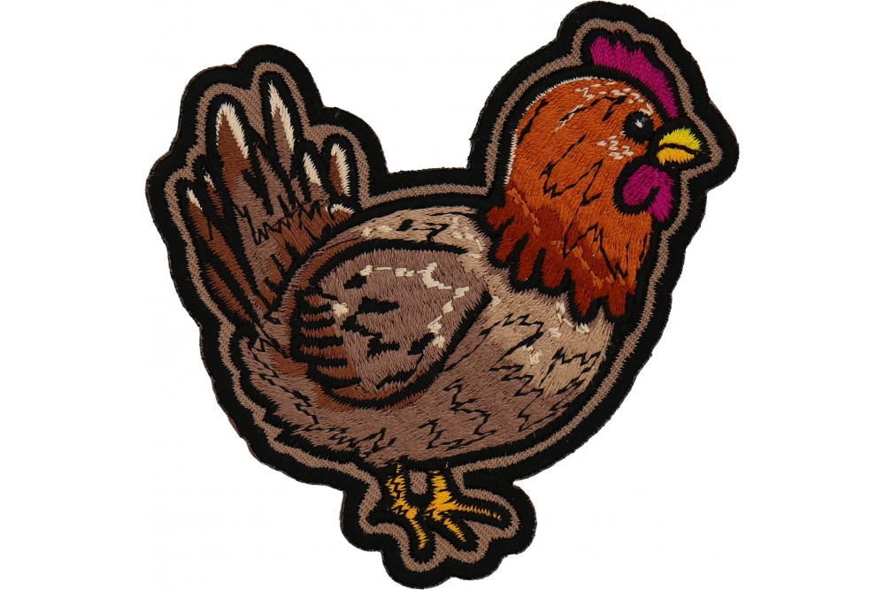 Cute Chicken Patch by Ivamis Patches