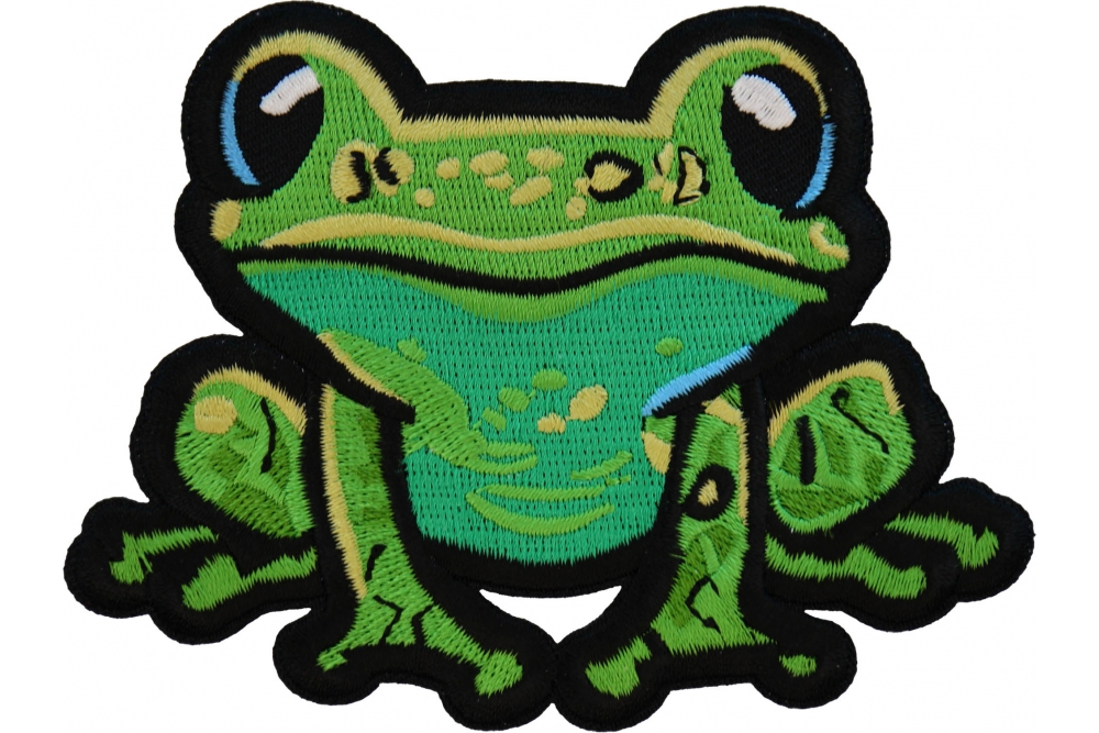 Cute Frog Patch by Ivamis Patches