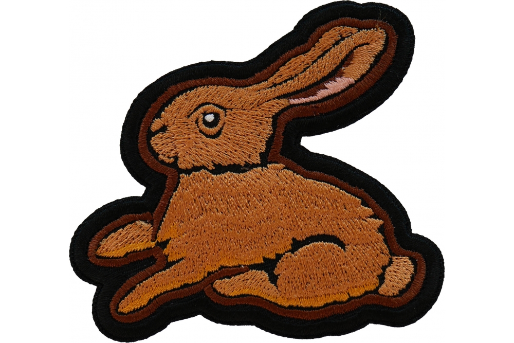 Cute Rabbit Iron on Patch by Ivamis Patches