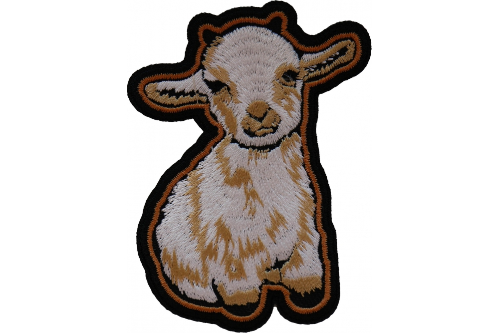 Cutey Lamb Iron on Patch by Ivamis Patches