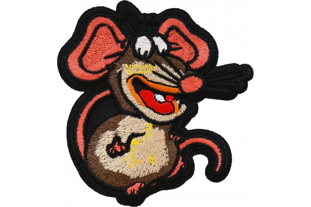 Dirty Rat Iron on Patch by Ivamis Patches