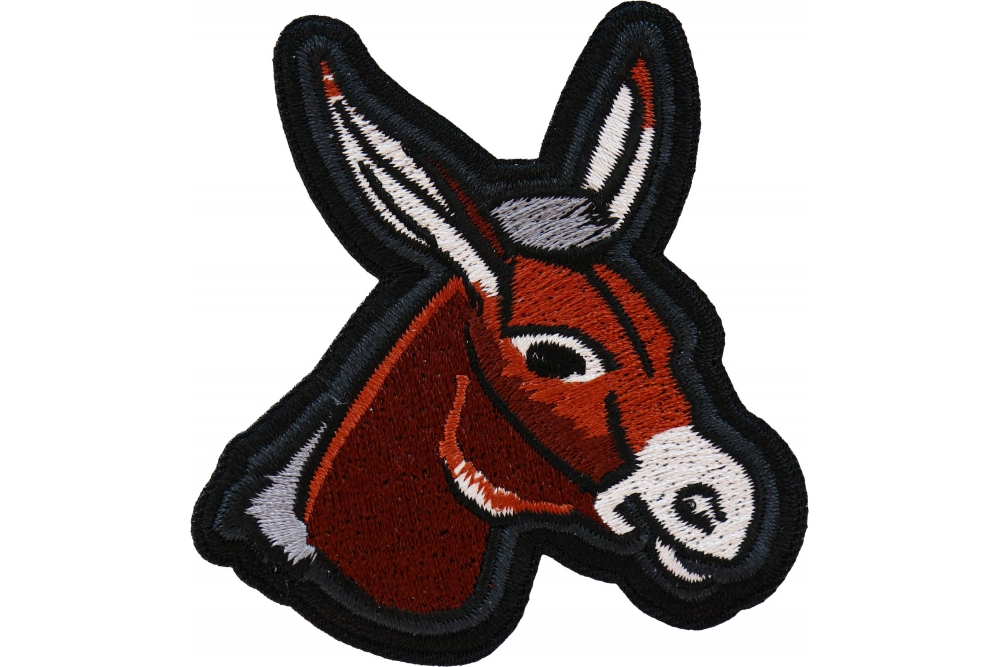 Donkey Iron on Patch by Ivamis Patches
