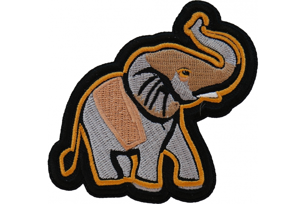 Elephant Patch Embroidered by Ivamis Patches