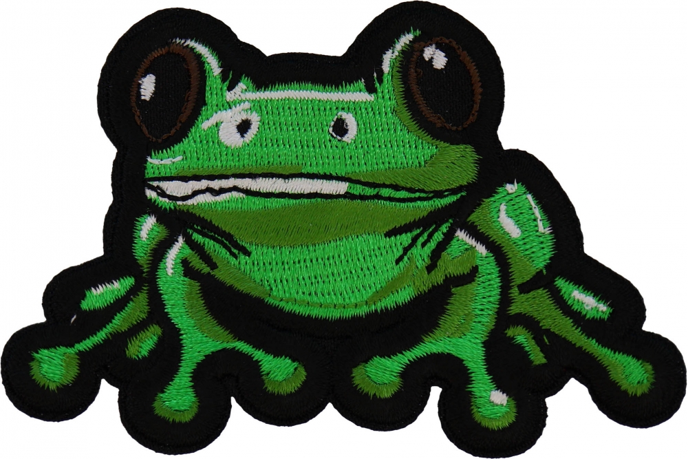 Green Frog Patch by Ivamis Patches