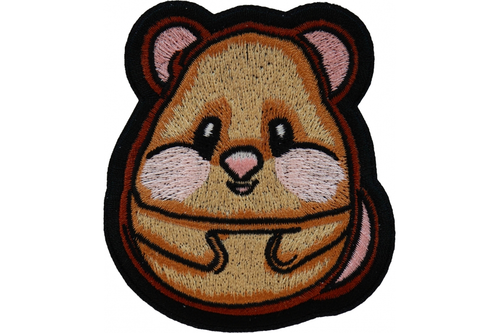 Hamster Iron on Patch by Ivamis Patches