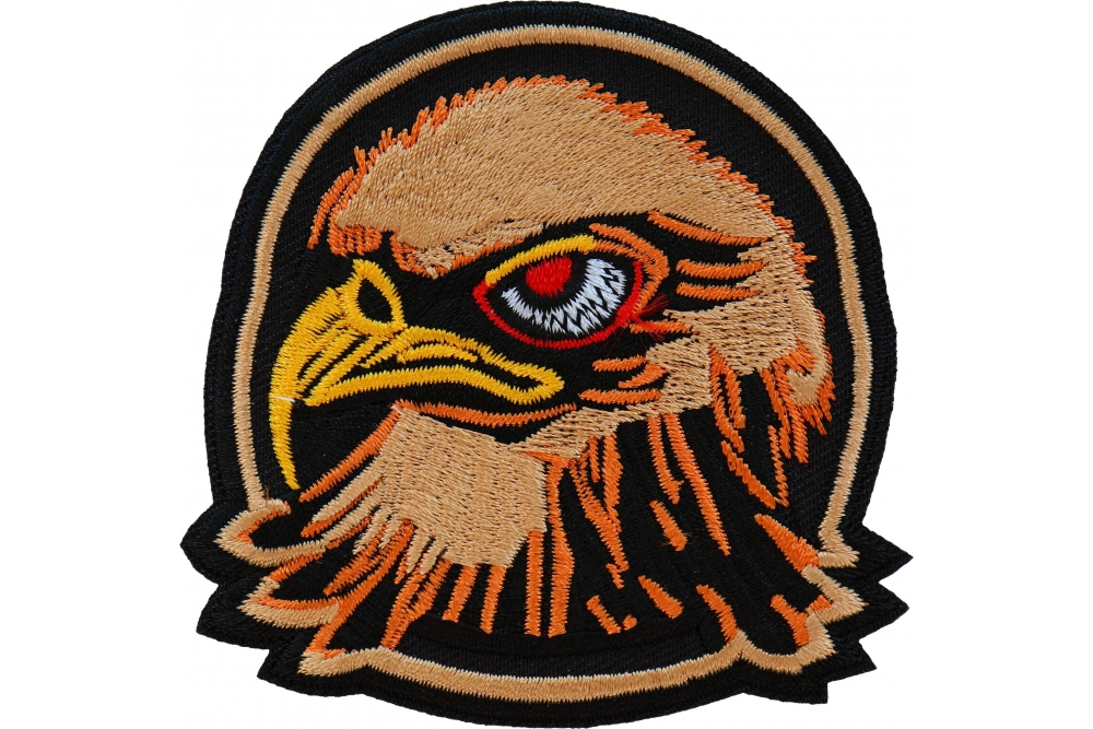 Hawk Iron on Patch by Ivamis Patches