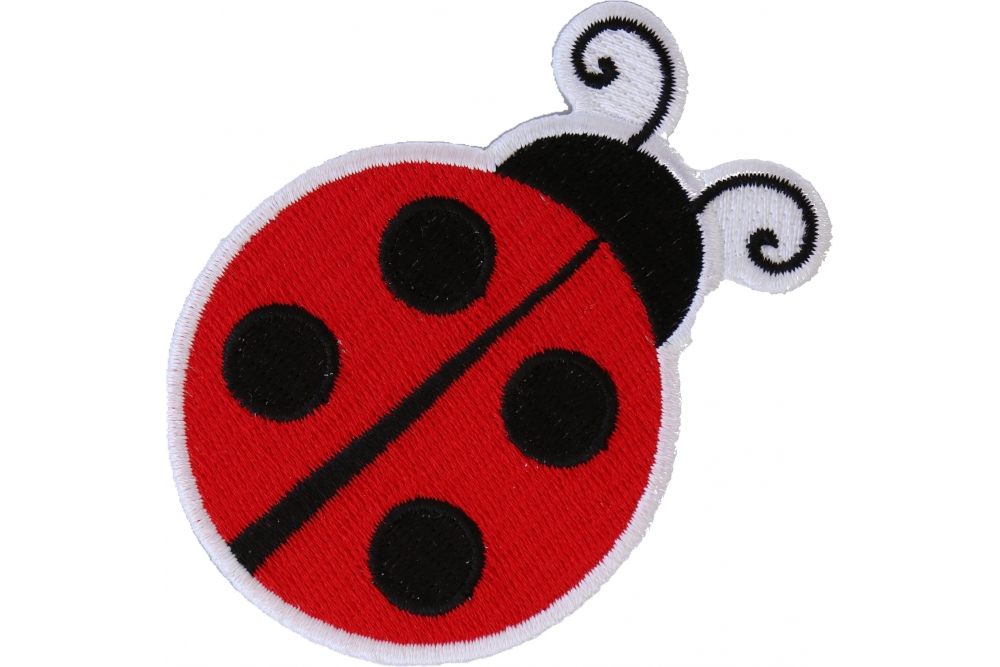 Lady Bug Iron On Patch by Ivamis Patches