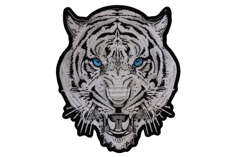 White Tiger Blue Eyes Patch