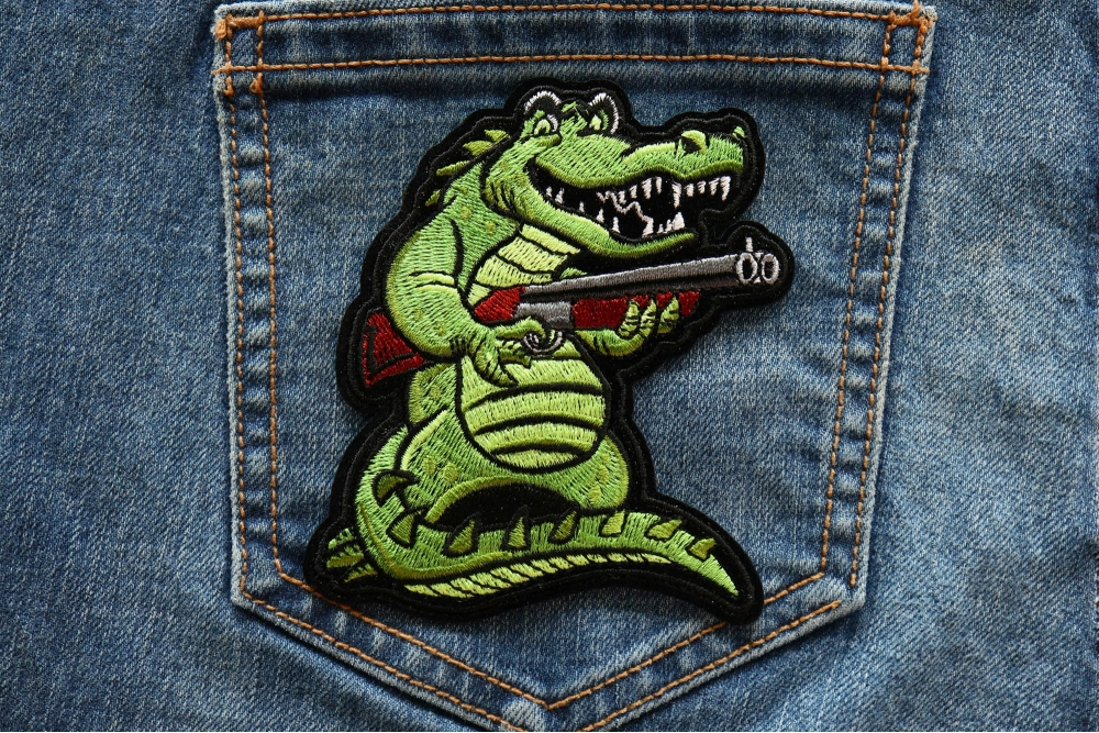 Alligator Shotgun Patch by Ivamis Patches